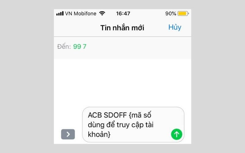 Cách hủy SMS Banking của ACB Bank giúp tiết kiệm phí mỗi tháng