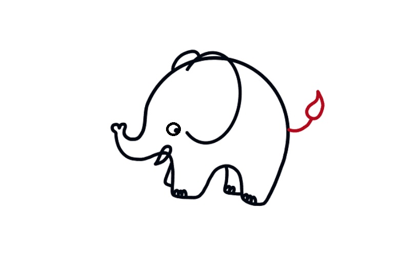 Hướng dẫn cách vẽ con voi với những nét vẽ đơn giản dễ vẽ nhất