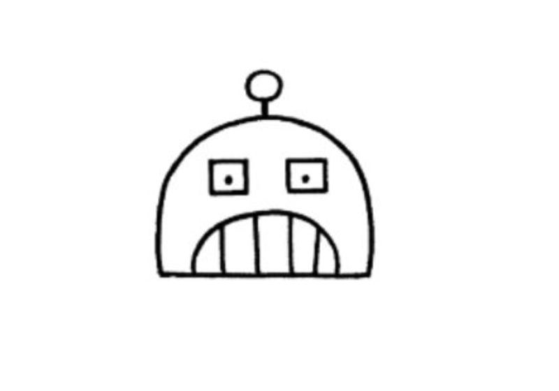 Cách vẽ robot đơn giản, dễ vẽ giúp bé phát triển khả năng hội họa