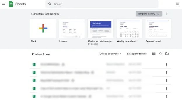 Tổng hợp mẫu Google Sheet Template miễn phí đẹp nhất 2024