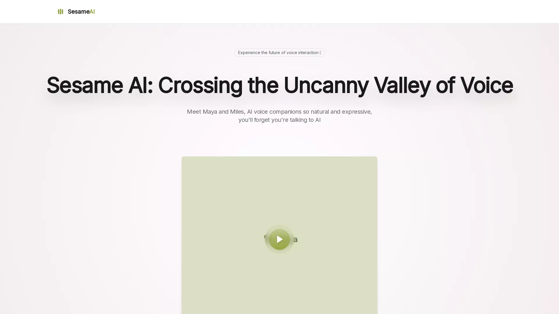 Khám phá ứng dụng Sesame AI: Cách mạng hóa công nghệ giao tiếp trong ...