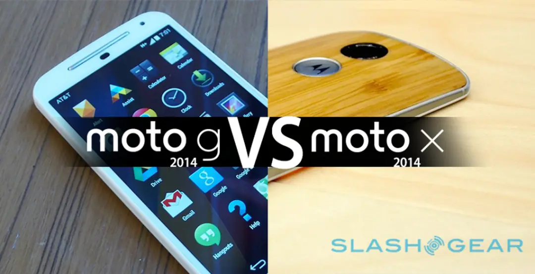 So sánh Moto X với Moto G phiên bản 2014, ai hơn ai?