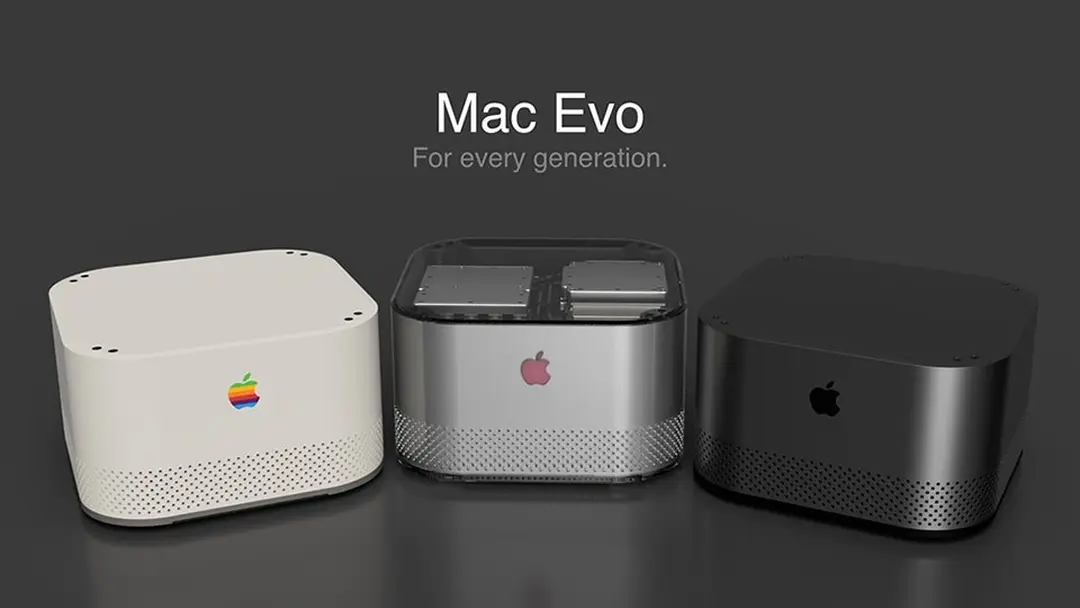 Concept Mac Evo kết hợp giữa Mac Mini và Mac Pro