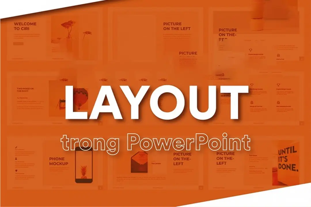 Cách chỉnh sửa Layout trong PowerPoint trong một nốt nhạc