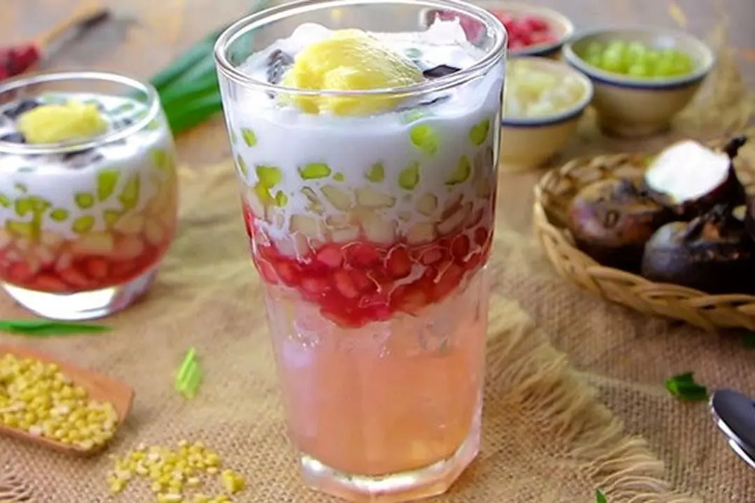 Bí quyết làm chè sương sa hạt lựu ngon hơn ngoài hàng