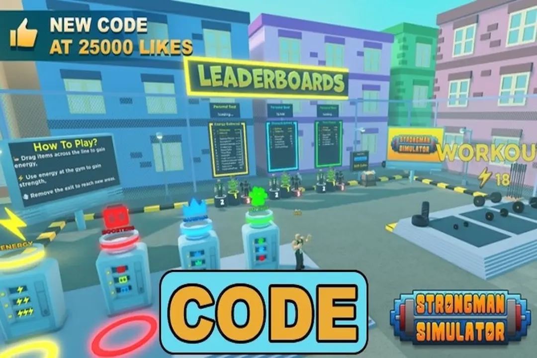 Code Strongman Simulator mới nhất 7/2024: Cách nhập và sử dụng