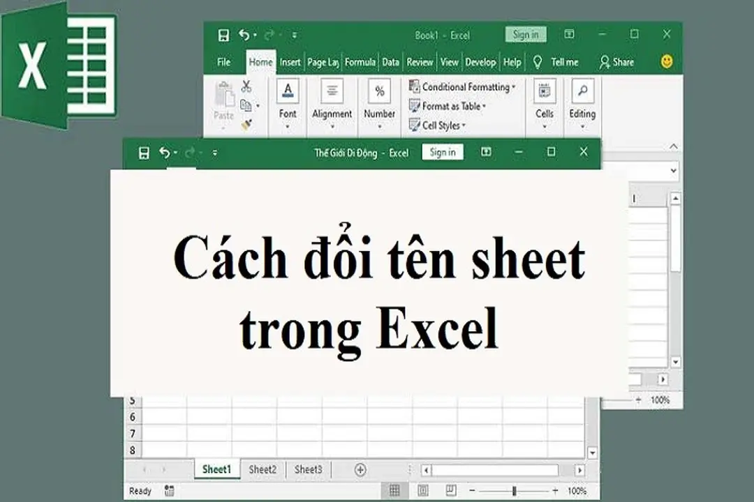 Hướng dẫn cách đổi tên sheet trong Excel đơn giản, dễ hiểu