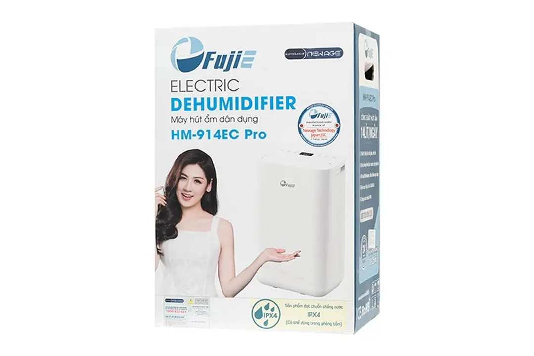 Đánh giá máy hút ẩm FujiE HM-914EC Pro: Nhỏ gọn, tiện dụng