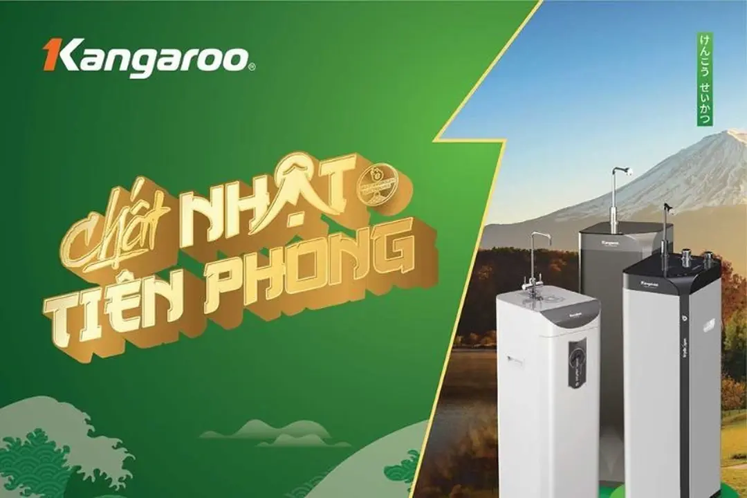 Review máy lọc nước RO Hydrogen Kangaroo 7 lõi KG10A10S