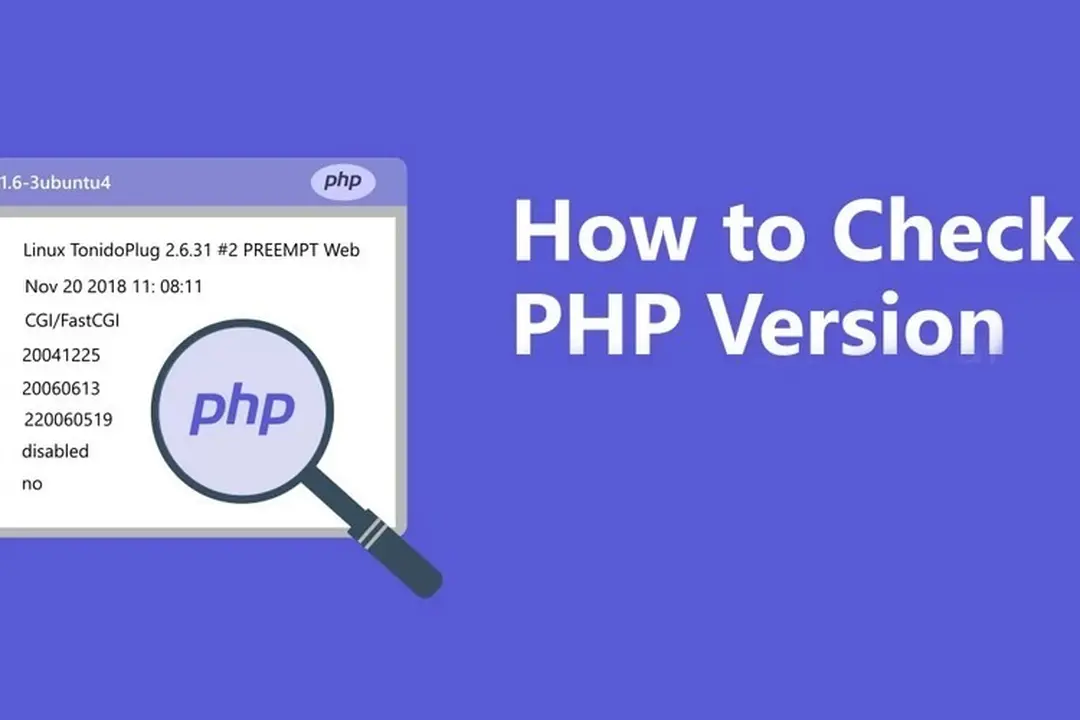 2 cách check PHP version (kiểm tra phiên bản PHP) và ẩn PHP