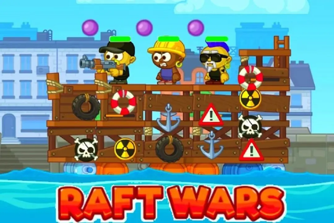 Raft Wars: Game bắn súng trên biển vui nhộn, giải trí nhẹ nhàng