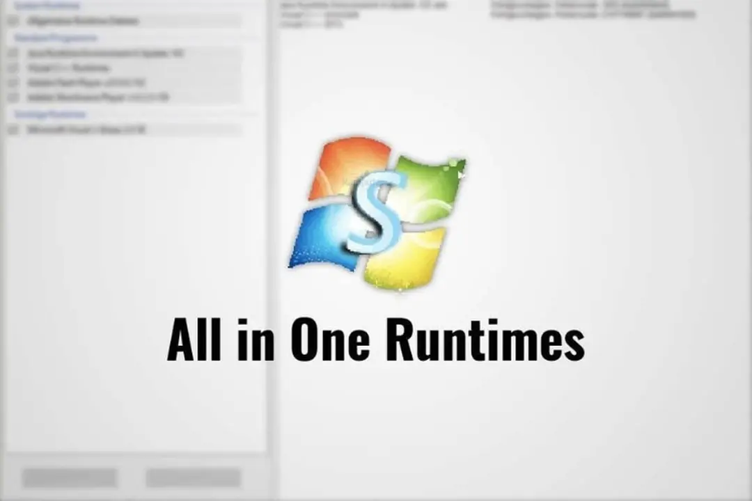 All in One Runtimes: bộ phần mềm trọn gói cho người dùng Windows
