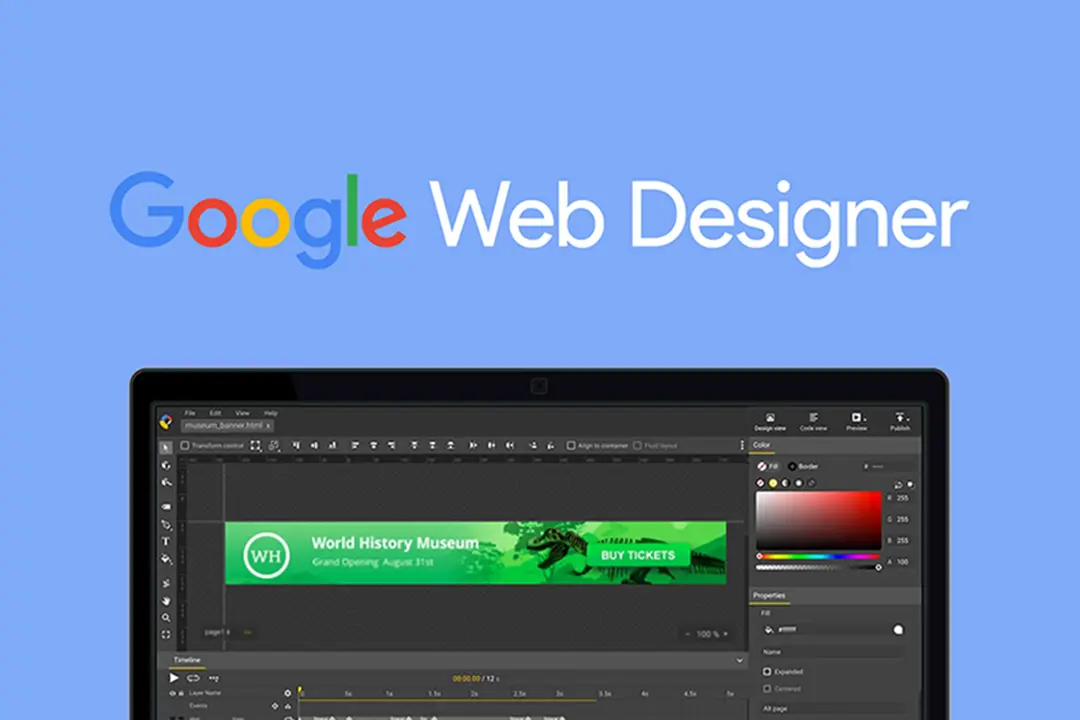Google Web Designer là gì? Cách sử dụng Google Web Designer hiệu quả