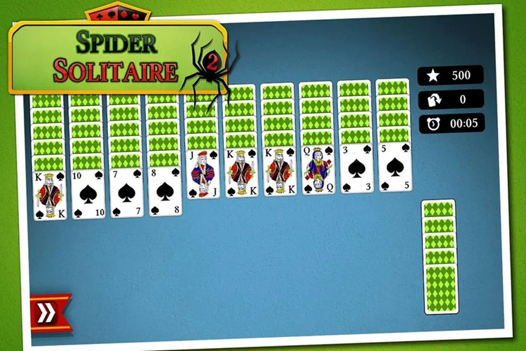 Tải Spider Solitaire 2: game xếp bài Tây cực hấp dẫn trên di động