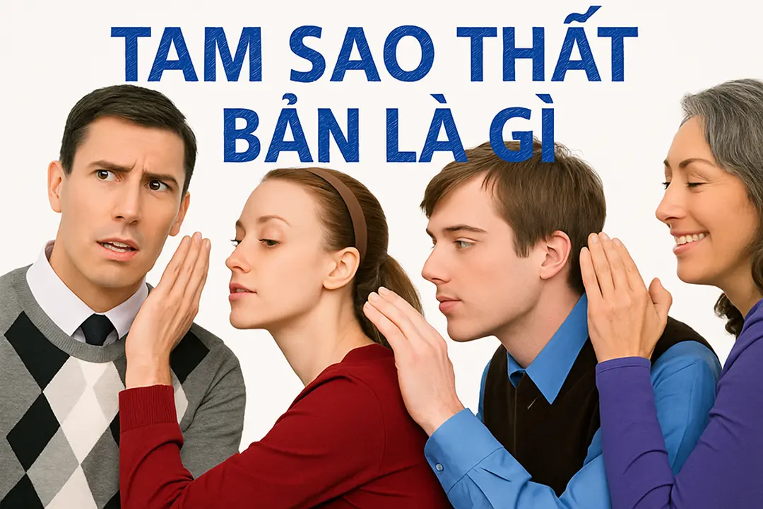 Tam sao thất bản là gì? Khám phá ý nghĩa sâu sắc của thành ngữ quen thuộc