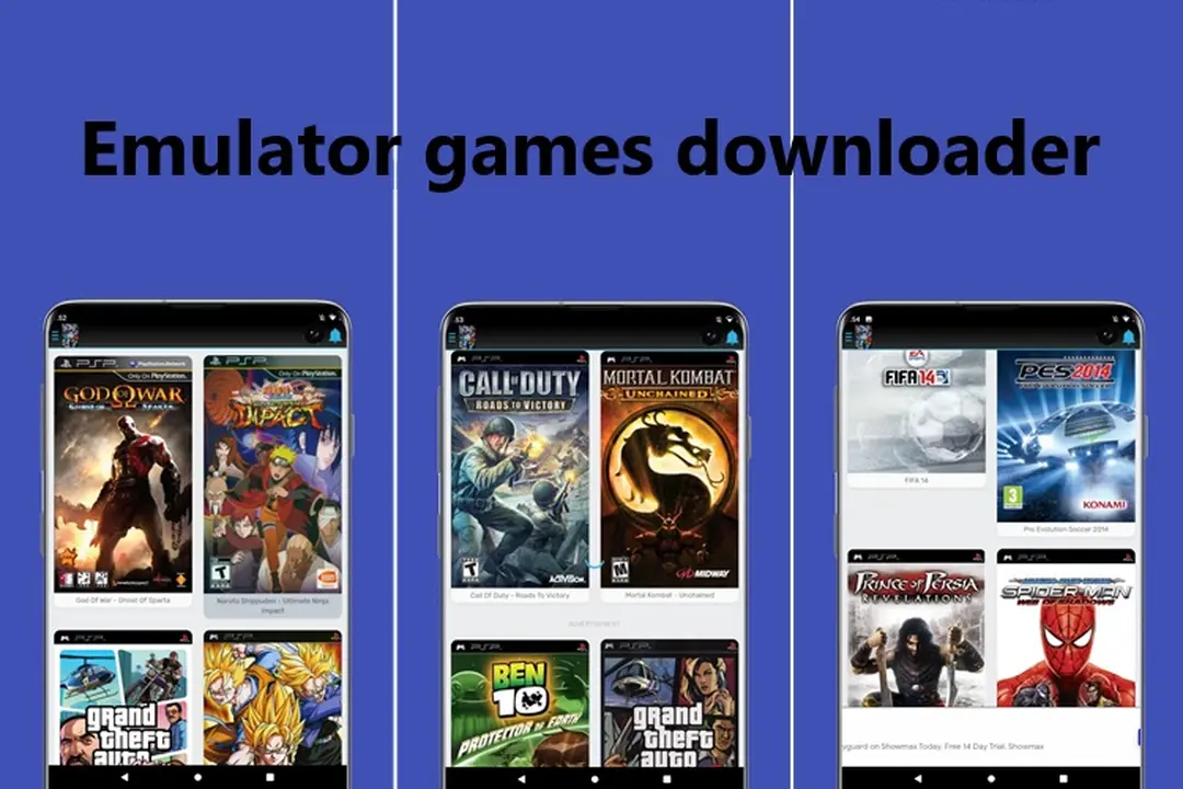 Emulator Games Downloader: Bộ sưu tập lớn các game PPSSPP