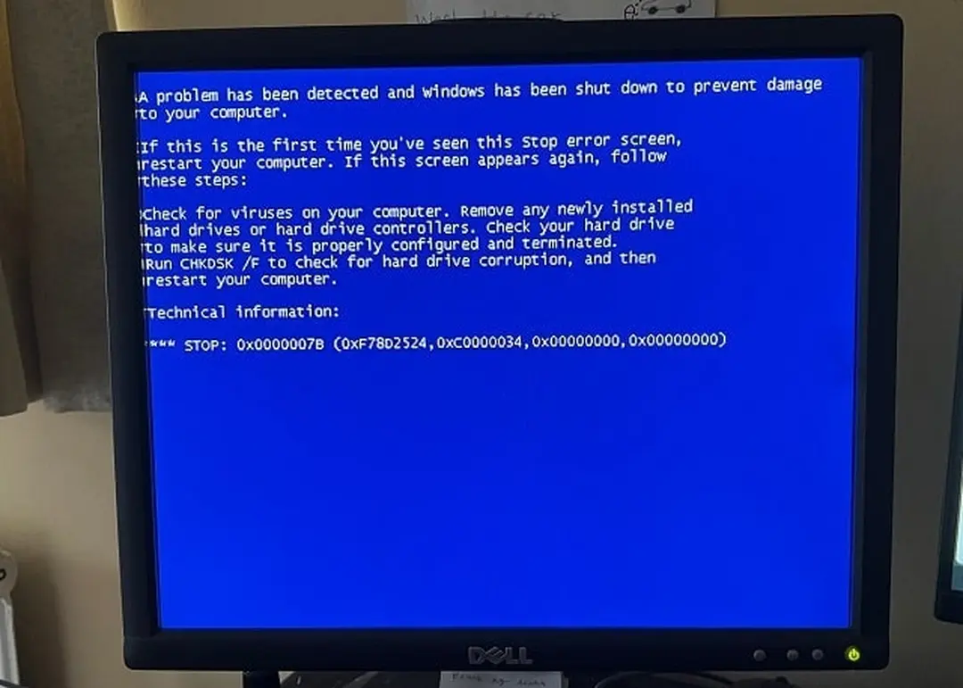 Lỗi STOP 0x0000007b là gì? Nguyên nhân và cách khắc phục