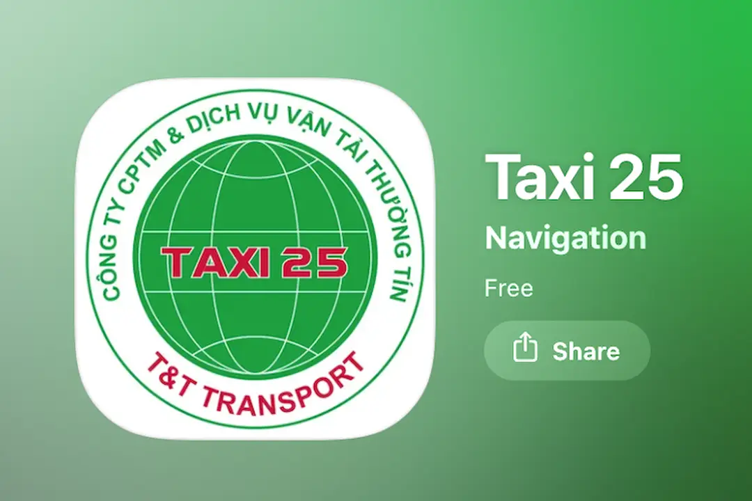 Taxi 25 – Khi taxi truyền thống bước vào hệ sinh thái gọi xe công nghệ