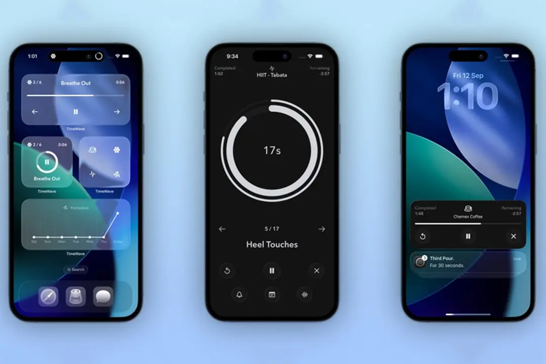 TimeWave: Ứng dụng hẹn giờ đa năng cho iPhone và iPad