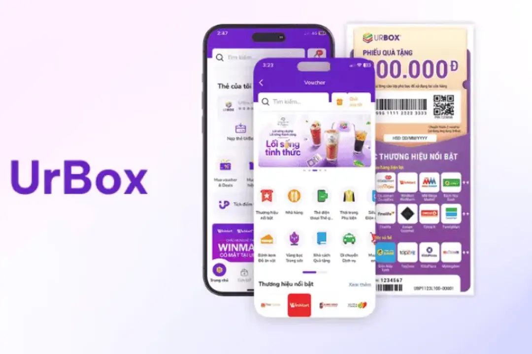 UrBox: Ứng dụng cung cấp voucher và quà tặng cho doanh nghiệp