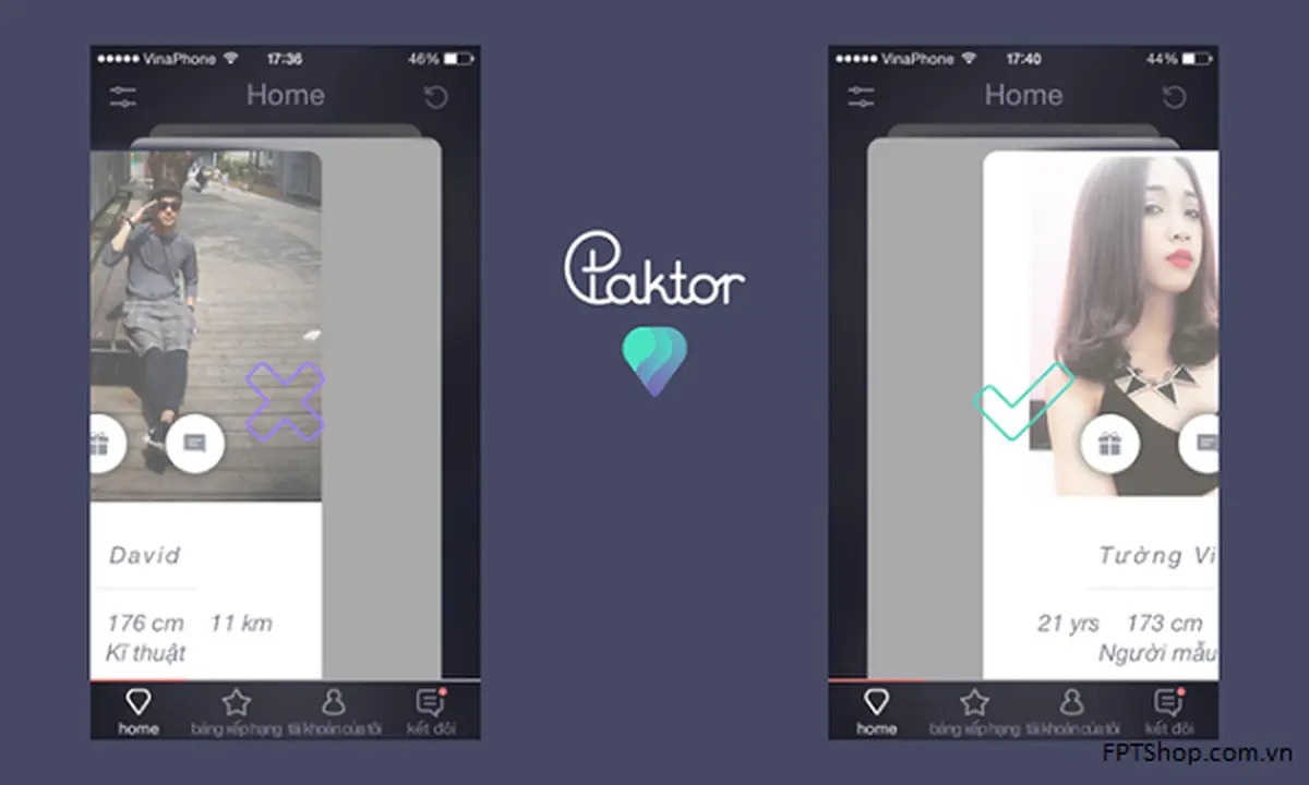 Ứng dụng hẹn hò Paktor sẽ giúp bạn tìm kiếm nửa kia ưng ý nhất