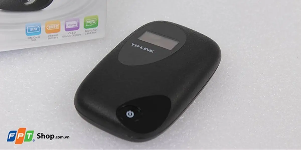 Khui hộp bộ phát sóng wifi di động 3G TP Link M5350