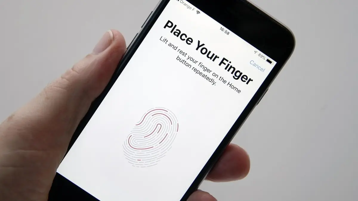 Thiết lập Touch ID trên iOS 13