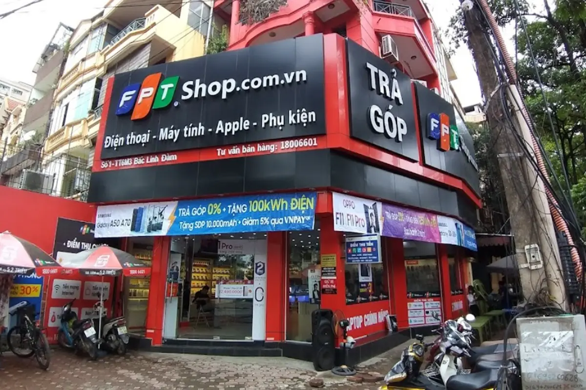 Cửa hàng FPTShop.com.vn tại TT6 Dãy M3, Ô số 01, Khu Nhà Ở Bắc Linh Đàm ...