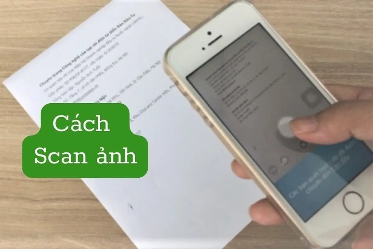 3 cách scan ảnh bằng điện thoại iPhone và Android miễn phí
