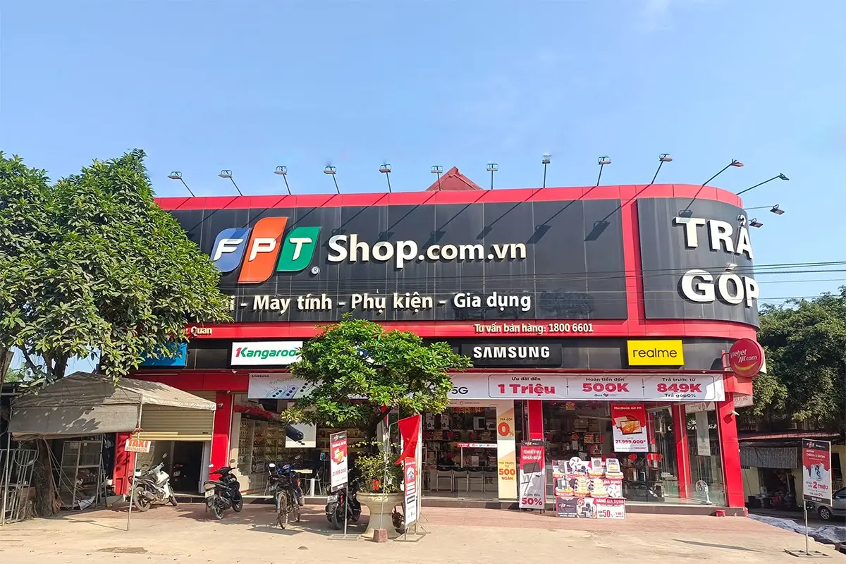 Cửa hàng FPTShop.com.vn tại Thôn Bi Kiều, Xã Trung Chính, Huyện Nông Cống, Tỉnh Thanh Hóa