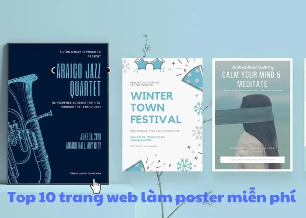 Gợi ý cách top 10 website làm poster miễn phí và dễ sử dụng
