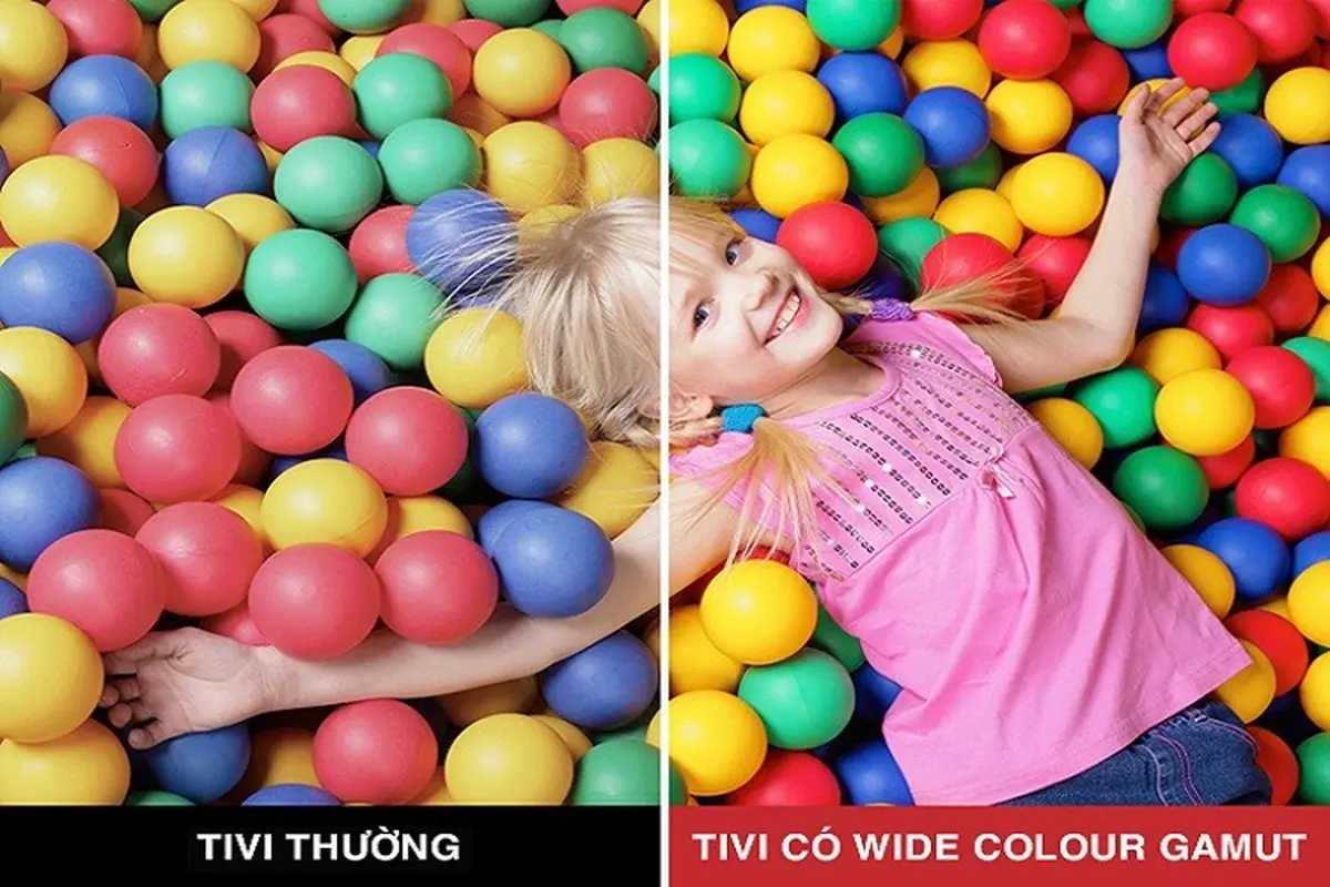 Công nghệ Wide Colour Gamut trên tivi là gì? Hoạt động thế nào?
