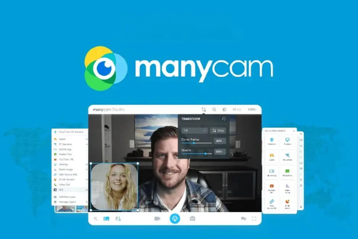 ManyCam: Công cụ thêm các hiệu ứng vào cuộc trò chuyện qua webcam