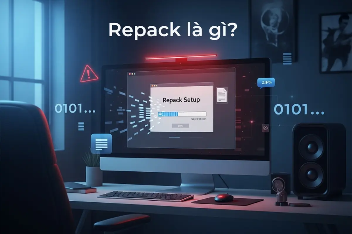 Repack là gì? Giải thích chi tiết về phần mềm và game repack, có nên sử ...