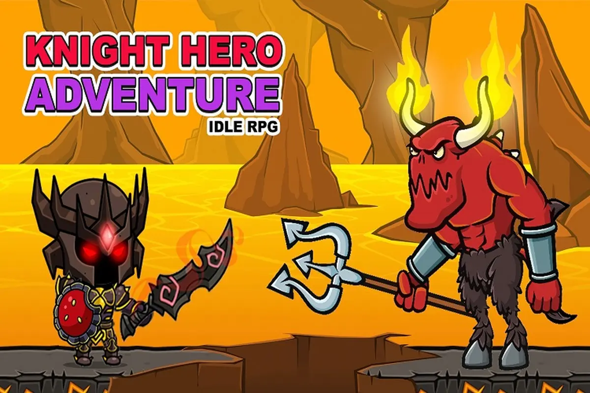 Knight Hero Adventure Idle RPG - Game giải cứu công chúa thú vị