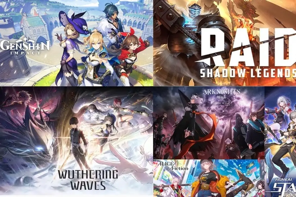 Bảng xếp hạng game gacha cập nhật 2025 và thông tin thú vị