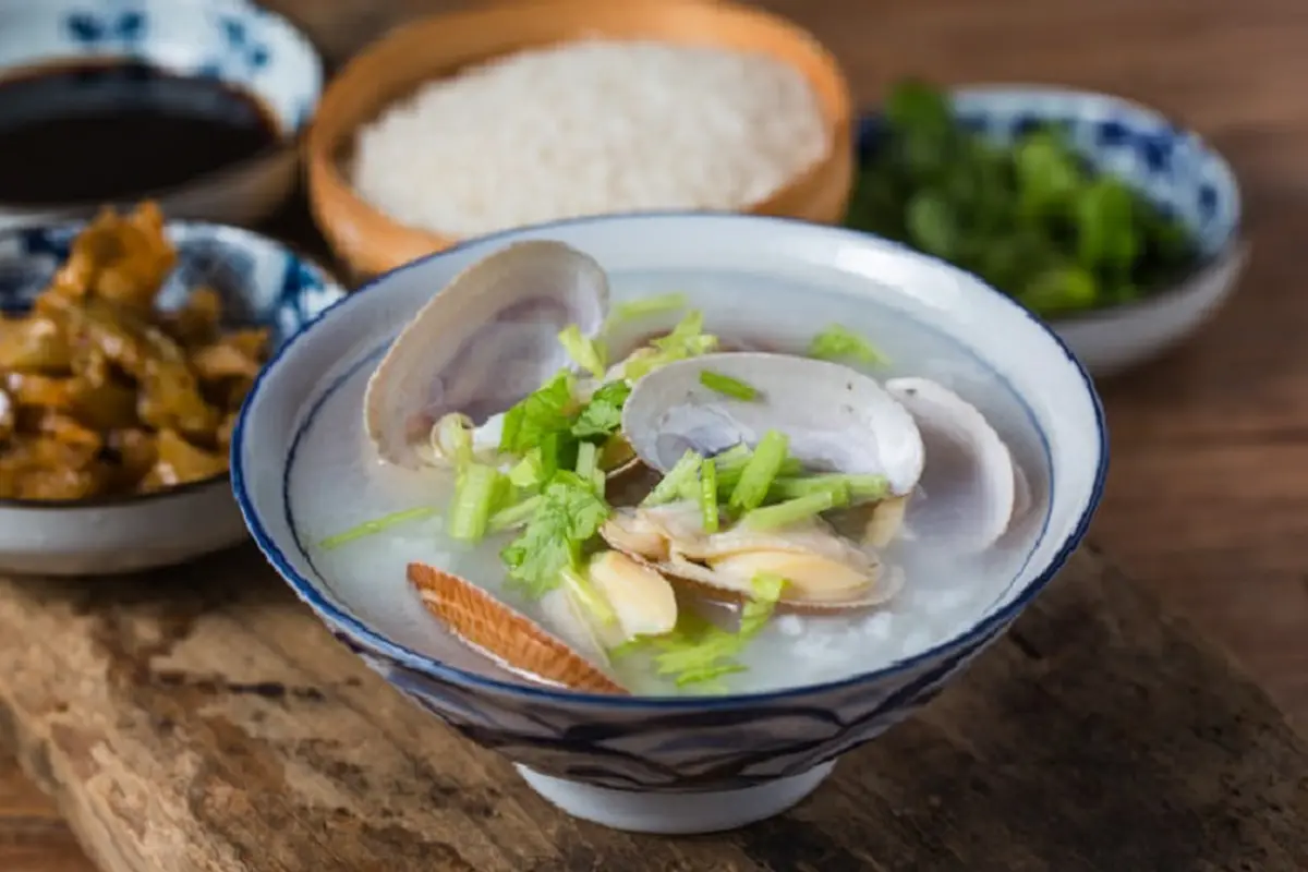 Ngọt thơm, đậm đà hương vị cháo sò lụa - món ngon dinh dưỡng cực dễ làm ...