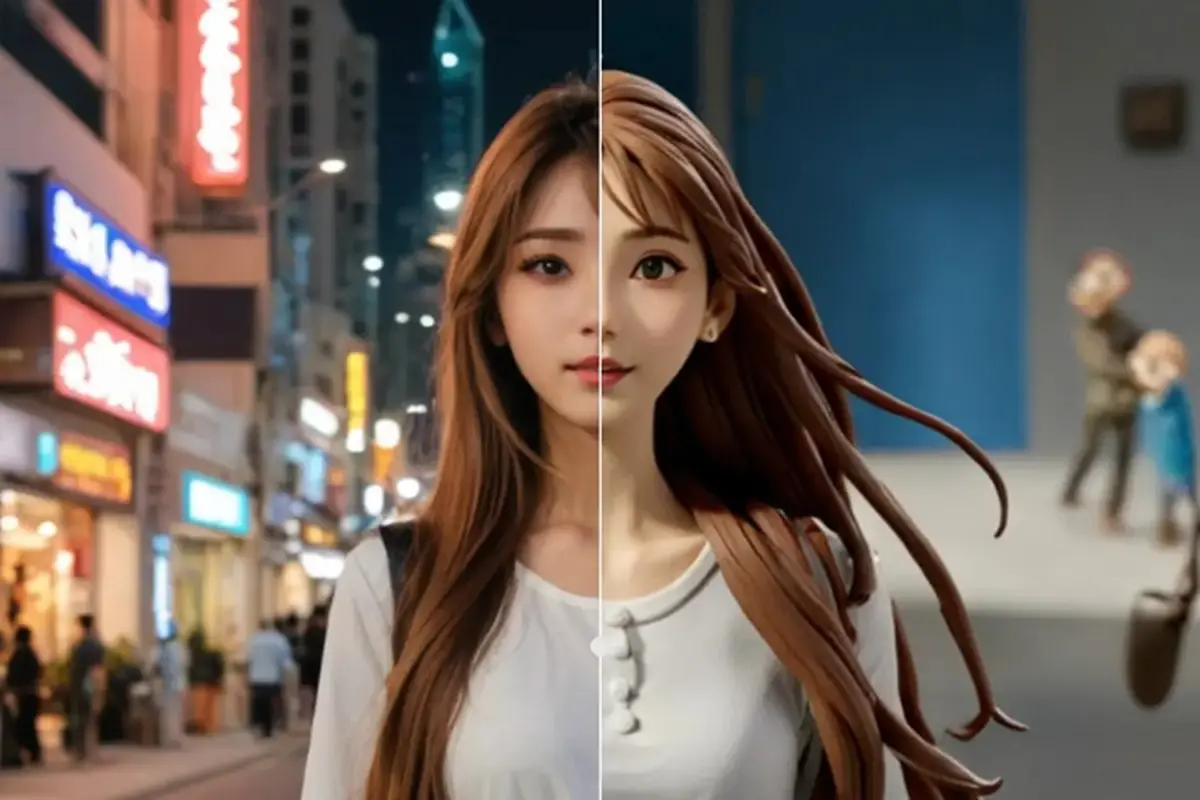 Cách chuyển ảnh thường thành ảnh đất sét với ứng dụng Remini