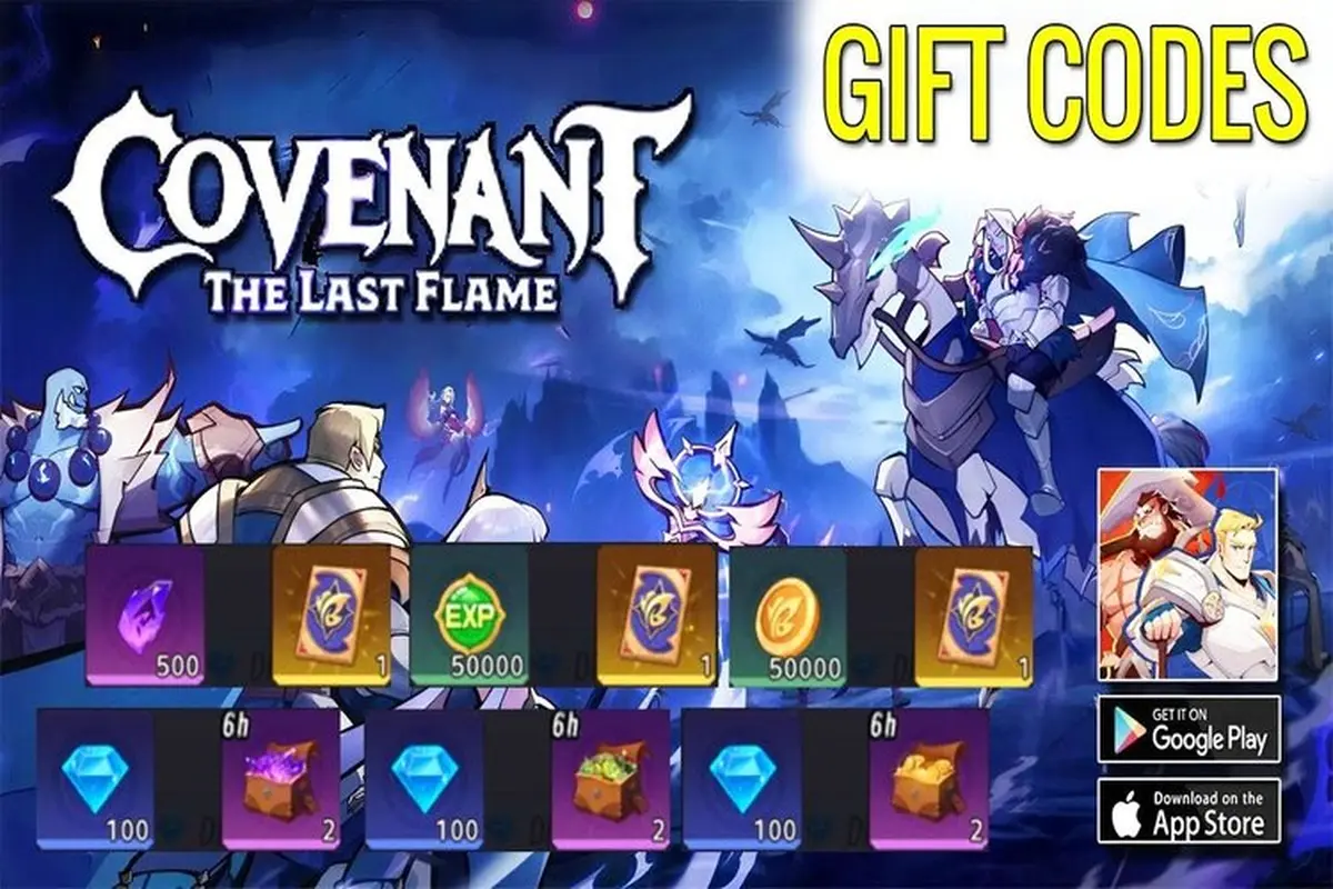 Tất tần tật code Covenant: The Last Flame và hướng dẫn nhập