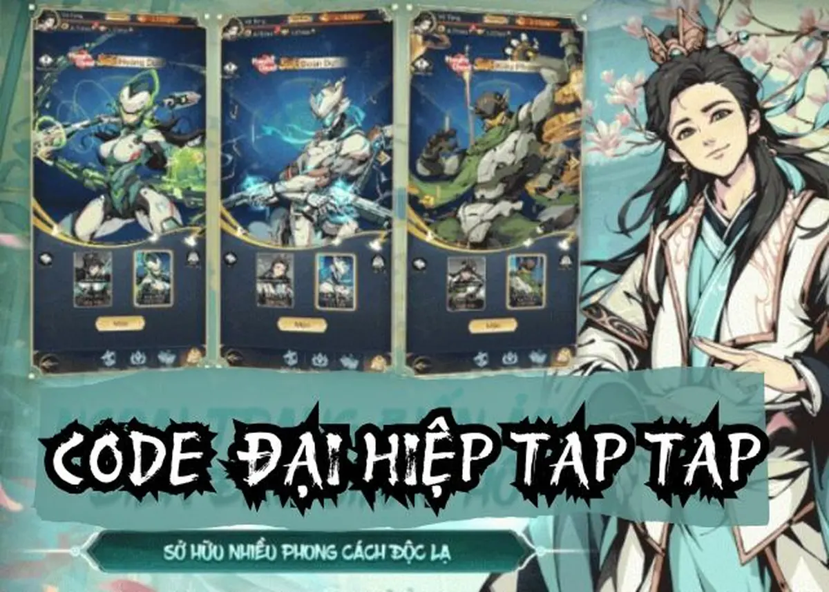 Full code Đại Hiệp Tap Tap mới nhất tháng 4/2025 nhận quà miễn phí