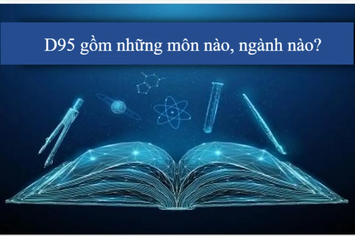 D95 gồm những môn nào? Ngành nào? Các trường xét tuyển