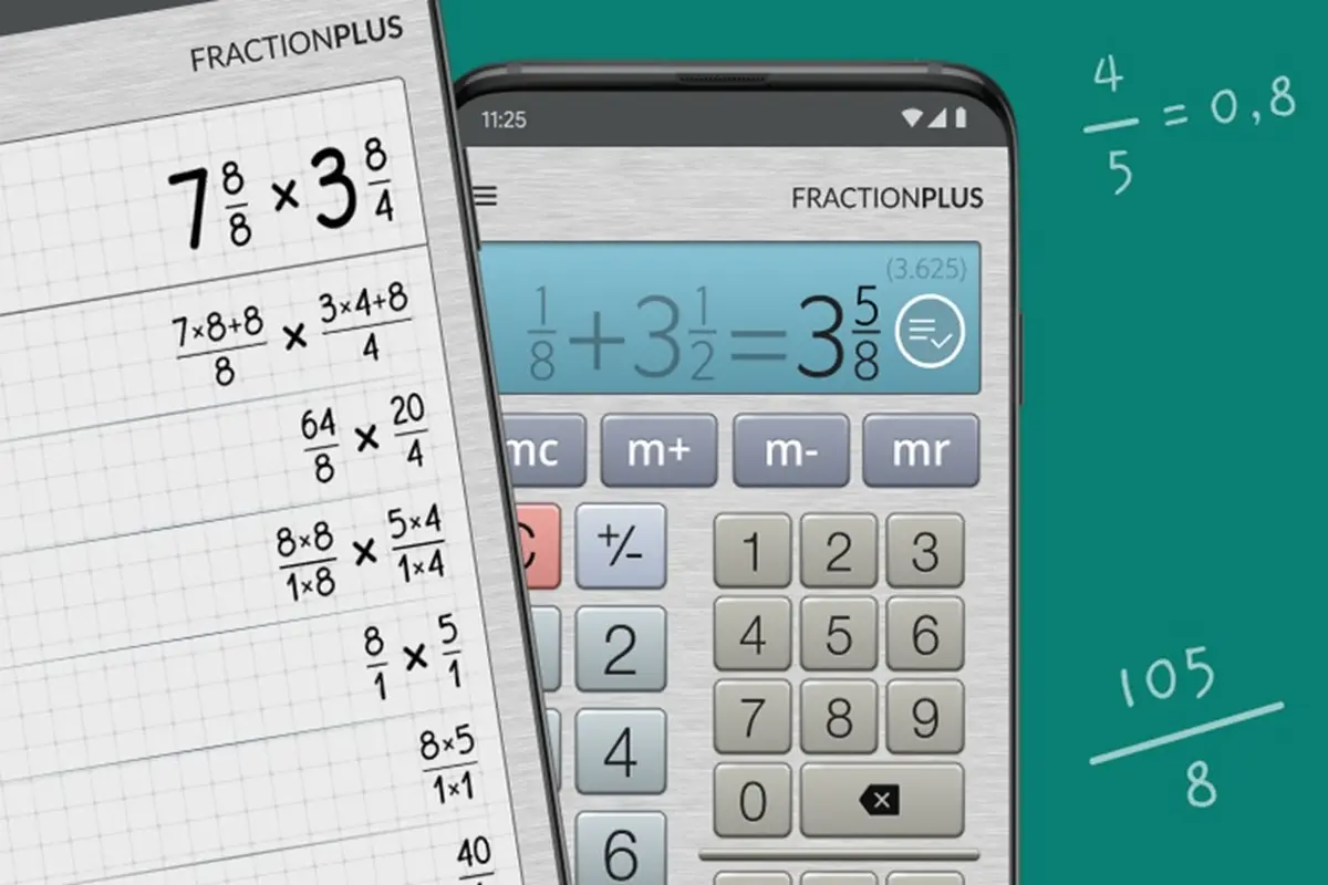 Tải Fraction Calculator Plus: Giải pháp cho các phép toán phân số