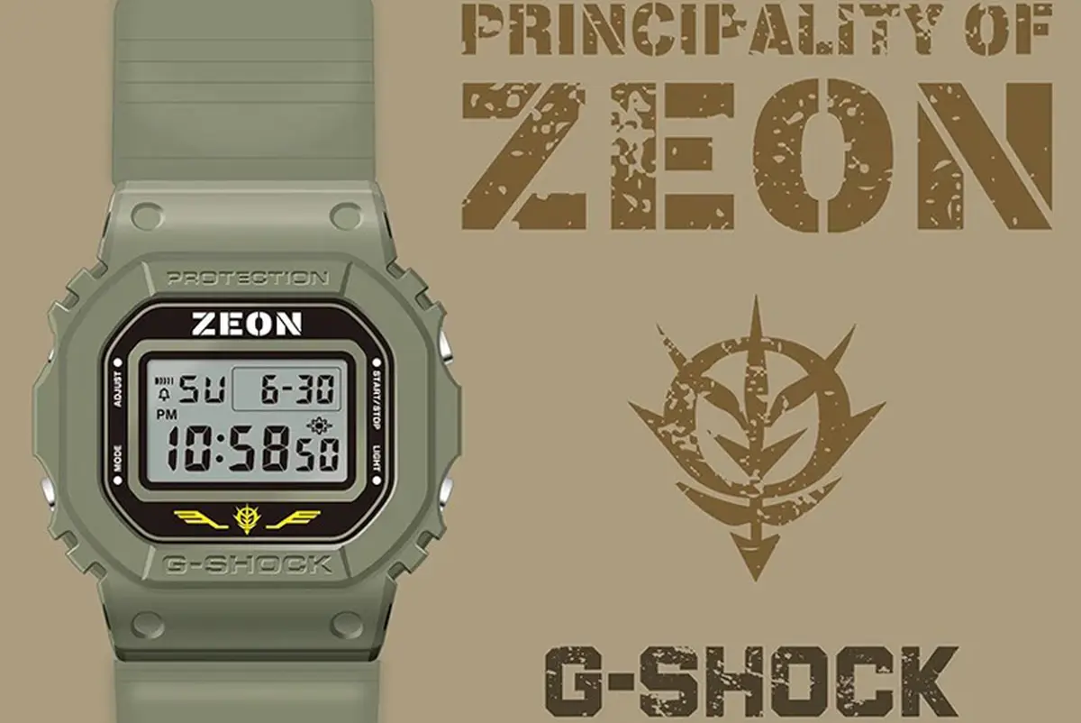 G-SHOCK x Gundam: Ra mắt đồng hồ phiên bản giới hạn lấy cảm hứng từ Zeon
