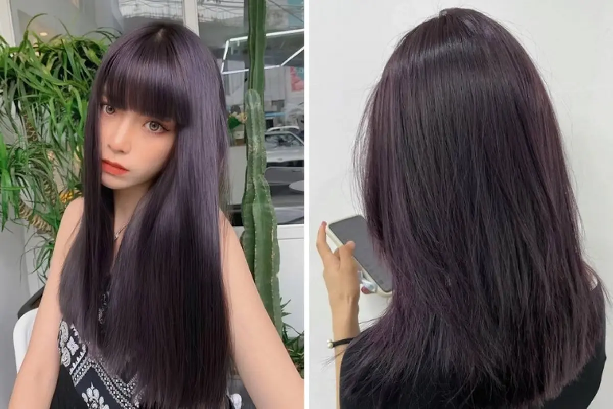 Màu tím đen có cần tẩy tóc không? Khám phá bí quyết nhuộm màu hot trend ...