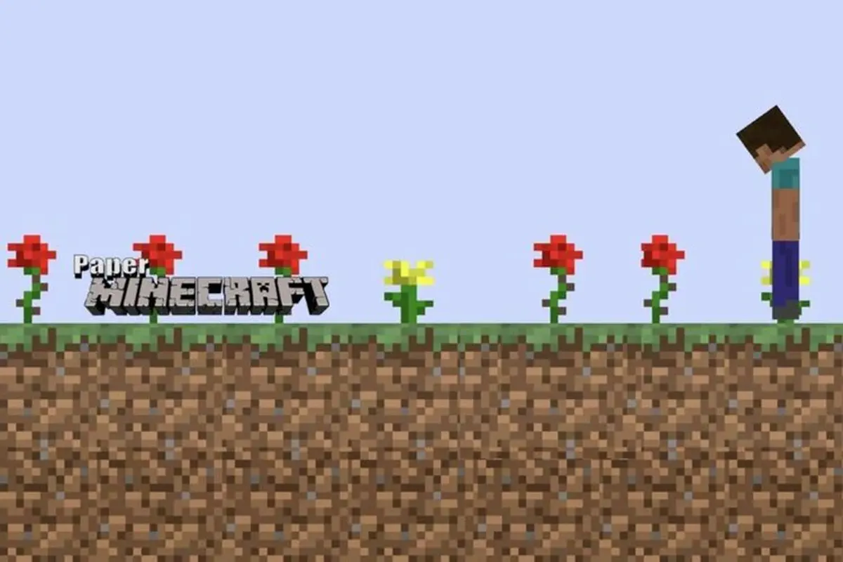 Khám phá Paper Minecraft, game trực tuyến xây dựng và sáng tạo