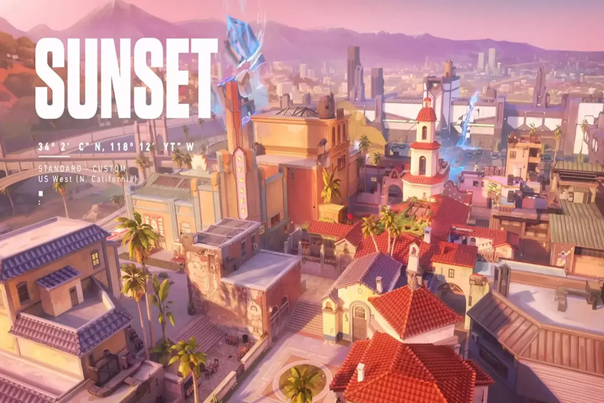 Sunset Valorant có gì mới? Mẹo kiểm soát bản đồ này hiệu quả