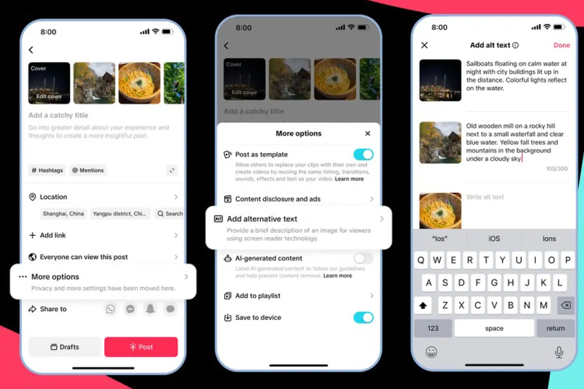 TikTok nâng cấp trợ năng giúp người khiếm thị tiếp cận nội dung tốt hơn