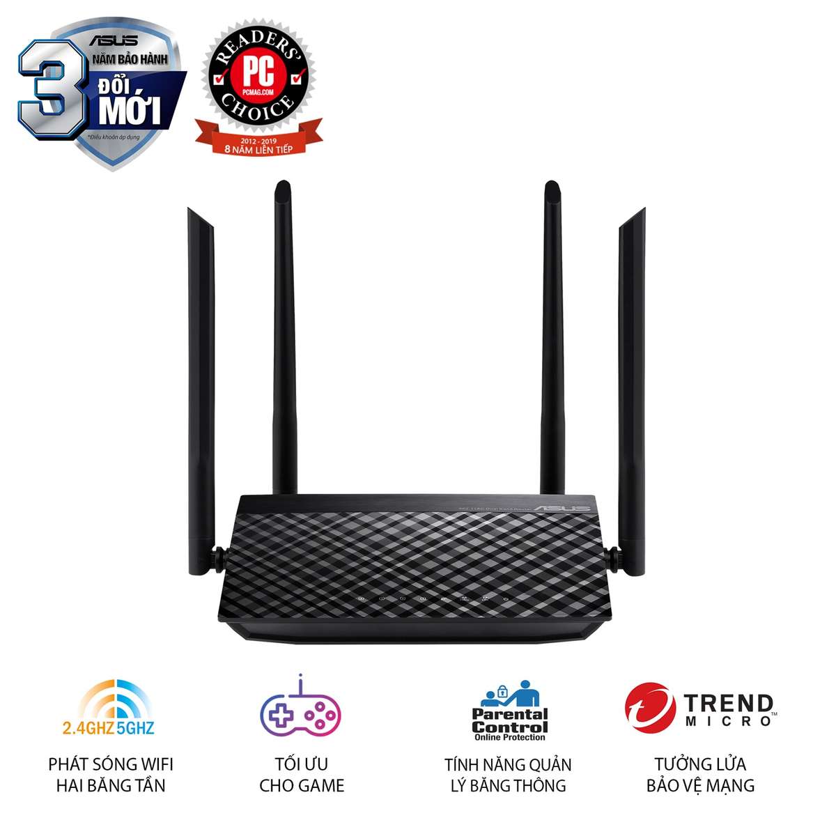 Router Wifi Asus RT-AC1200 V2 | Giảm giá đến 25%