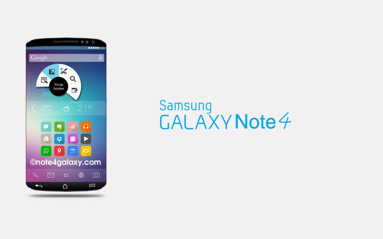 Samsung Galaxy Note 4 chuẩn bị ra mắt