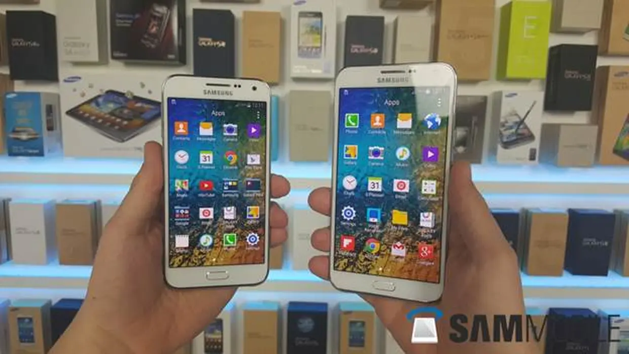 Đánh giá chi tiết về Samsung Galaxy E5 và Galaxy E7: Thiết kế và màn hình